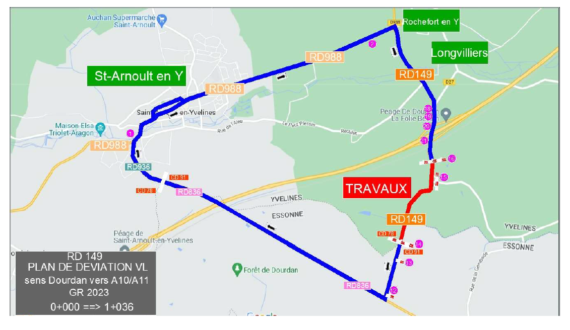 Actualités - Erratum - Travaux de voirie - RD 149 - Juillet 2023 - Actualité illiwap de Mairie ...